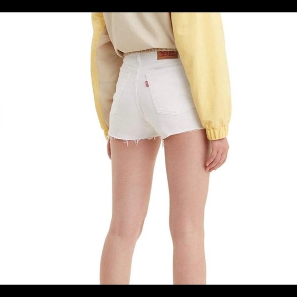Levi's | Jeans | Levis Womens White High Rise Shorts White | Poshmark
